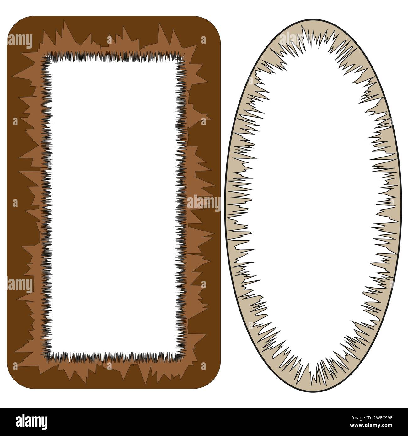 Royal mirror frame Stock Vector Images - Alamy