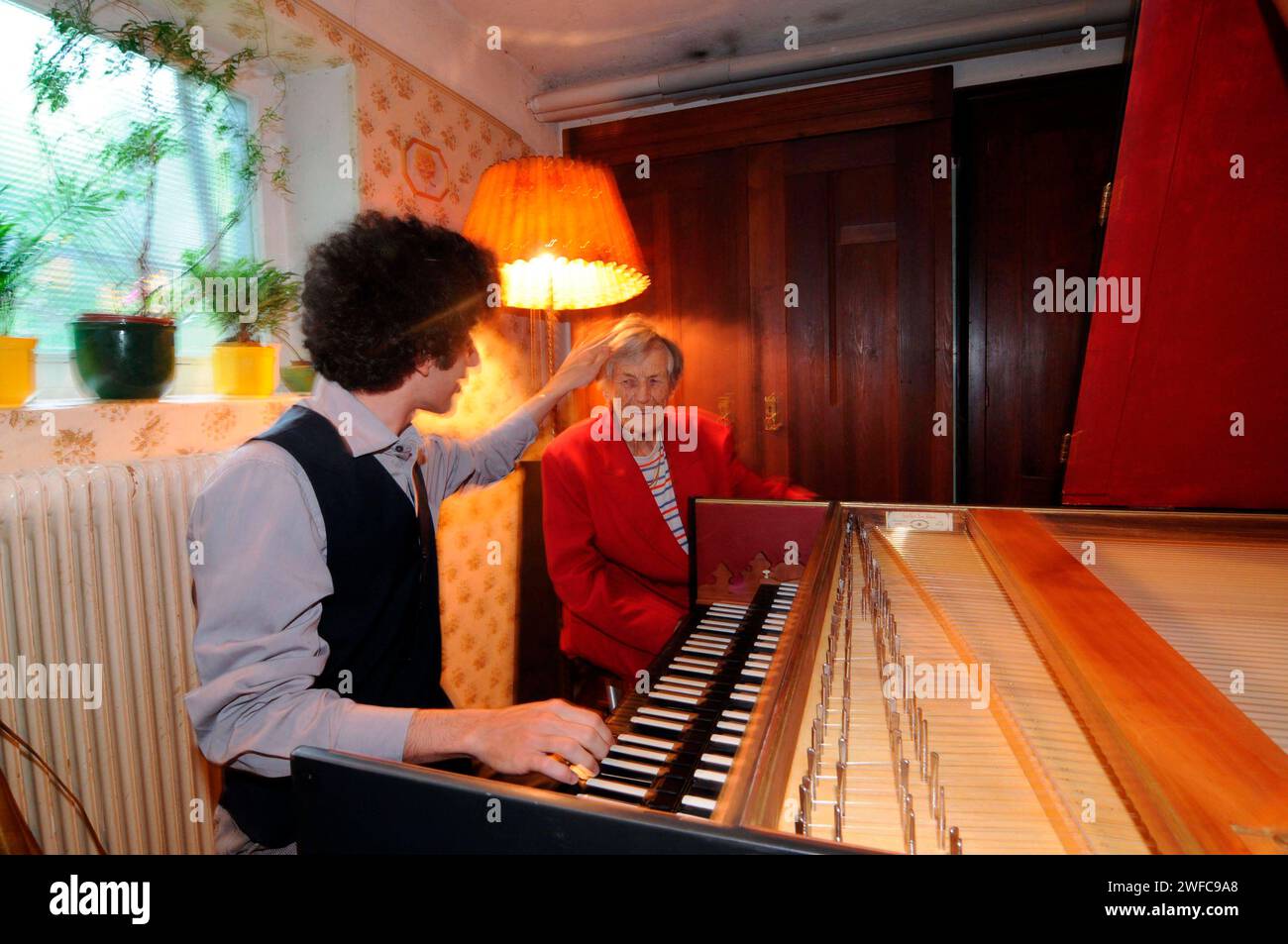 young generation and old generation being together as a family young ...