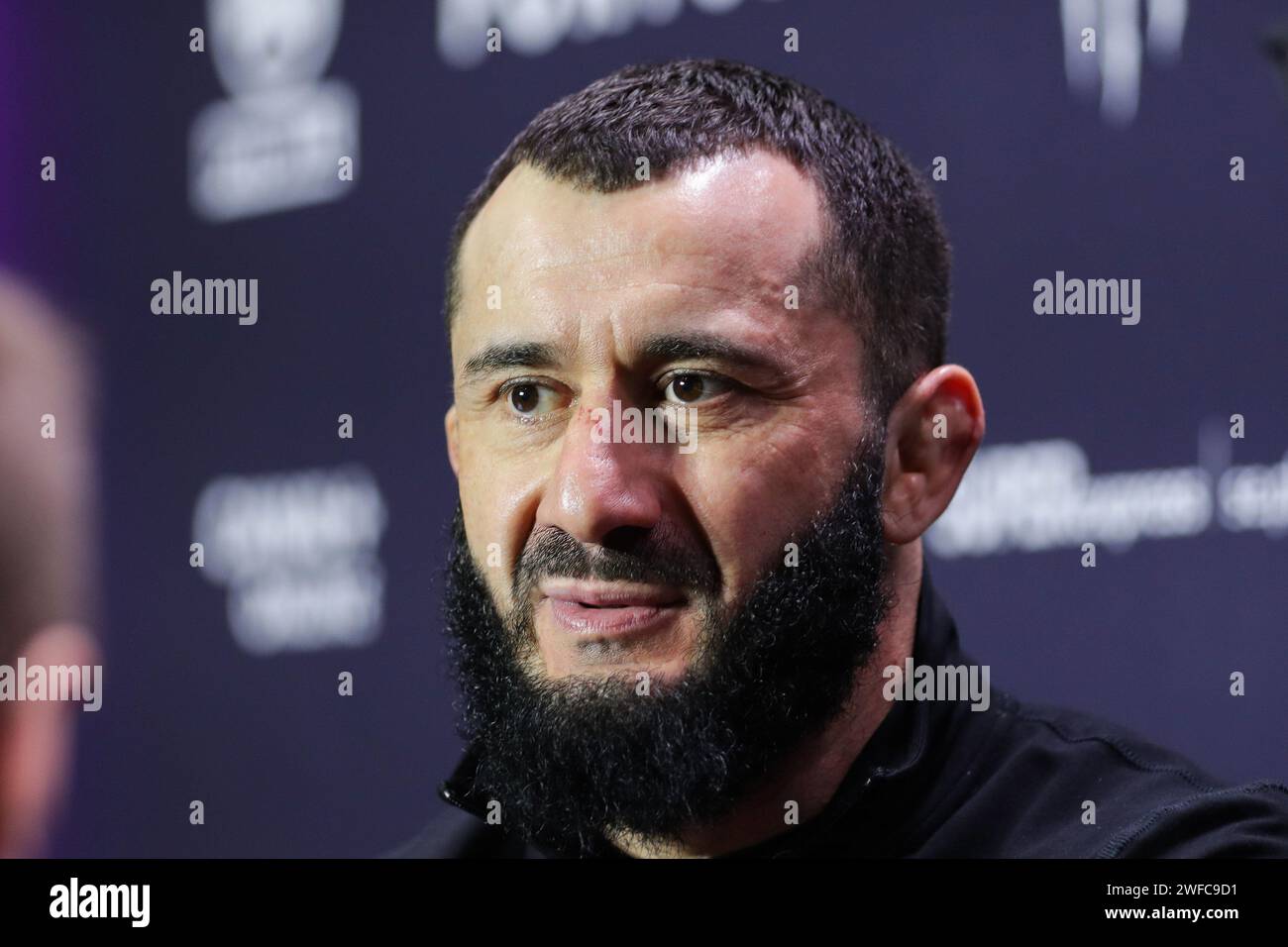 Gliwice, Poland. 27th Jan, 2024. Mamed Khalidov of Poland seen during ...