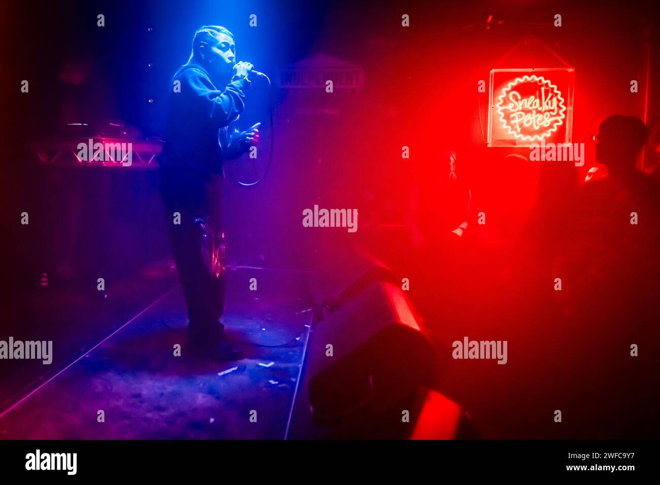 Edinburgh, Scotland. Mon 29 January 2024. Queen of Harps AKA Anise ...