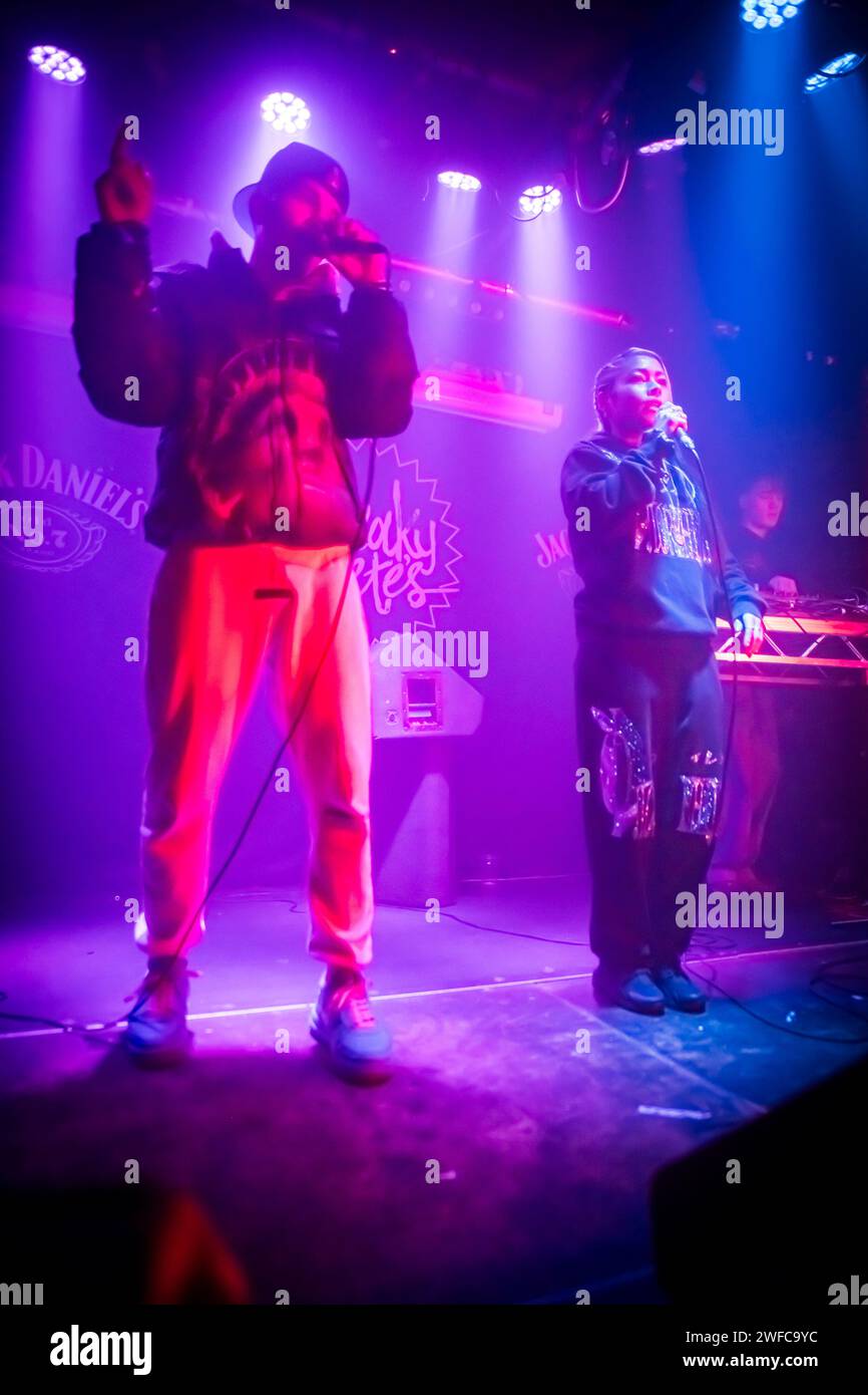 Edinburgh, Scotland. Mon 29 January 2024. Queen of Harps AKA Anise ...