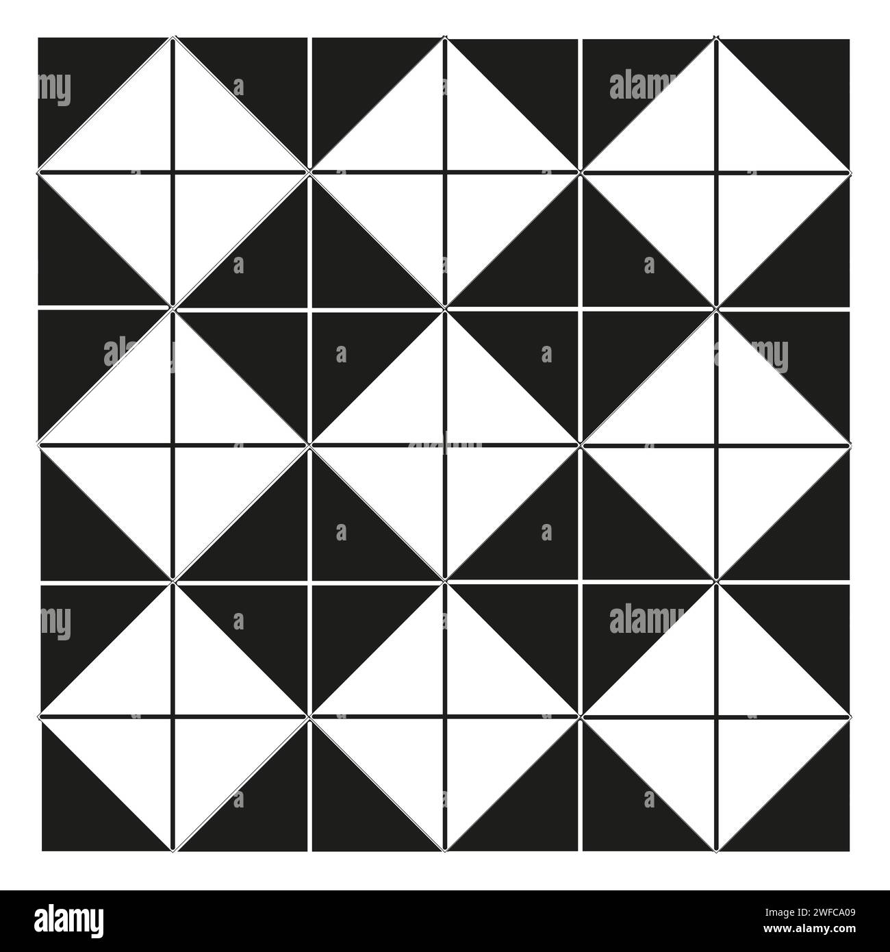 Black and white tiled entry Stock Vector Images - Alamy