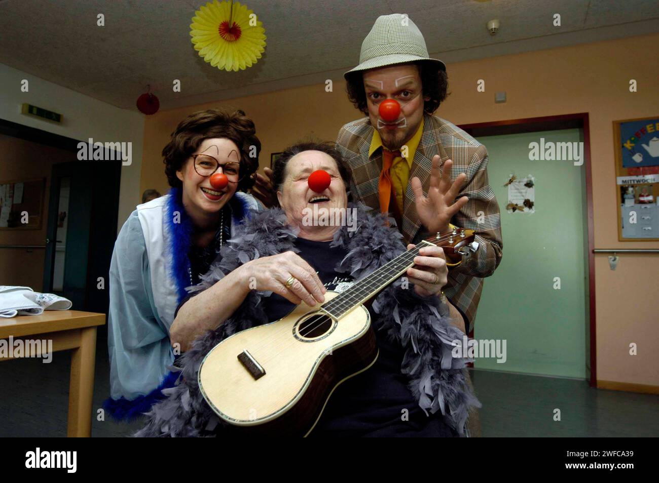red nose as symbol for clowndoctor, laughter as medicine and therapy ...