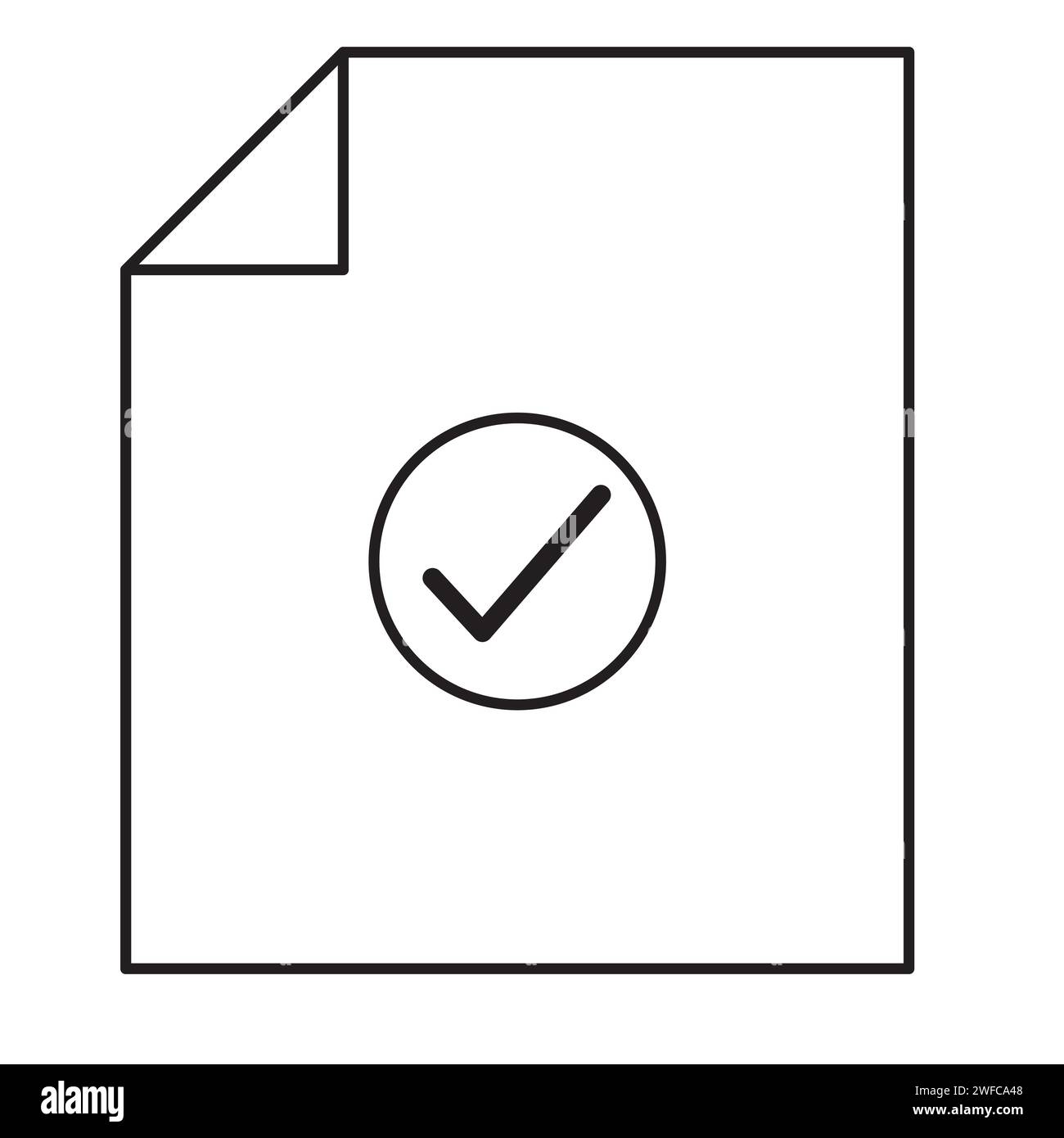 Check mark tick Cut Out Stock Images & Pictures - Alamy