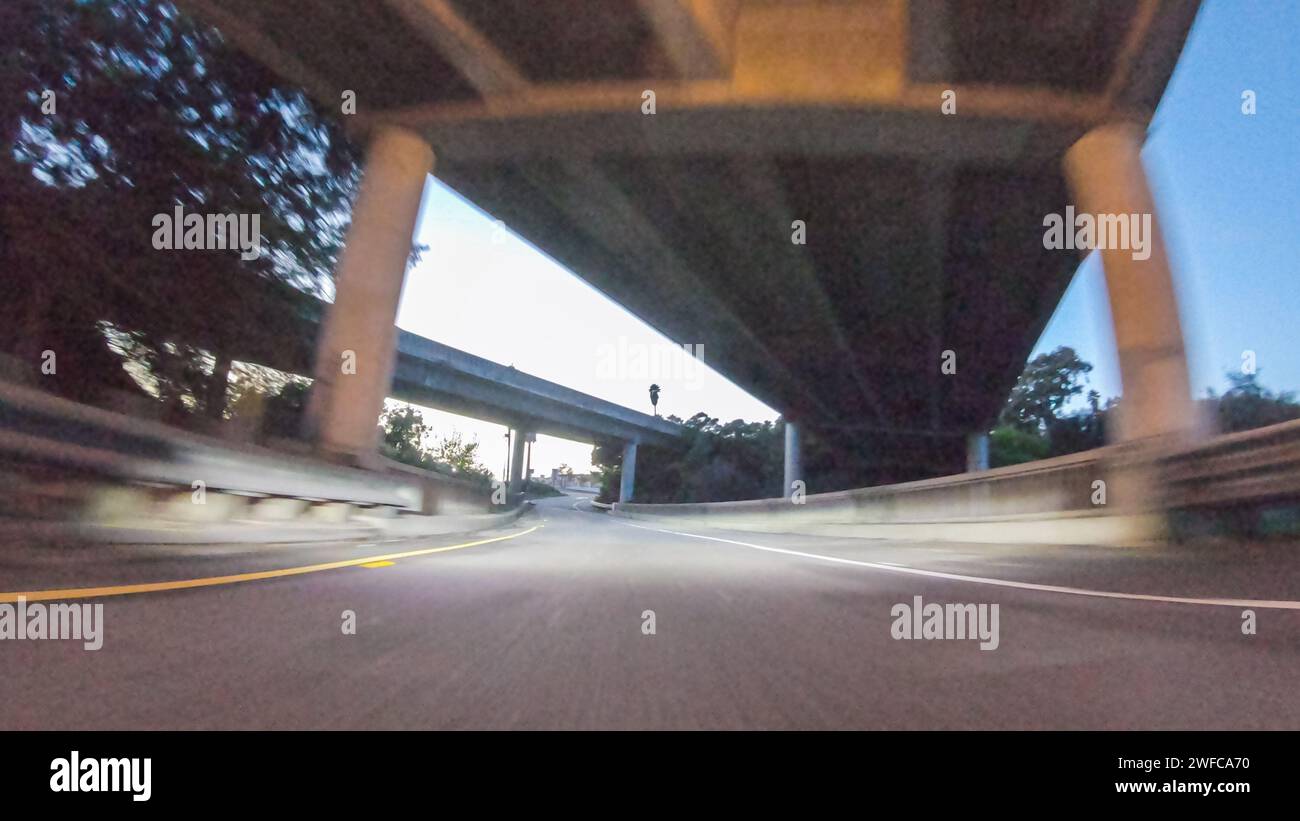 Sunset Drive on HWY 101 Near Pismo Beach Stock Photo - Alamy