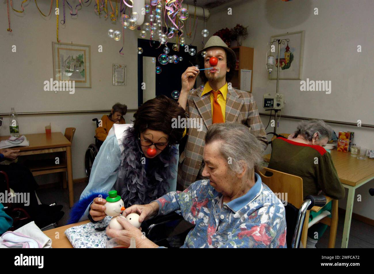 red nose as symbol for clowndoctor, laughter as medicine and therapy ...