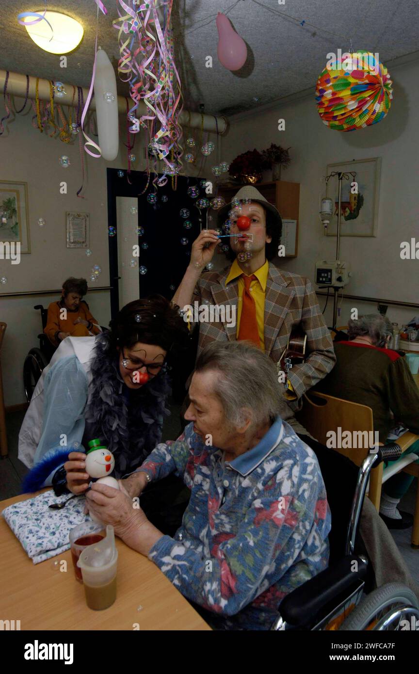 red nose as symbol for clowndoctor, laughter as medicine and therapy ...