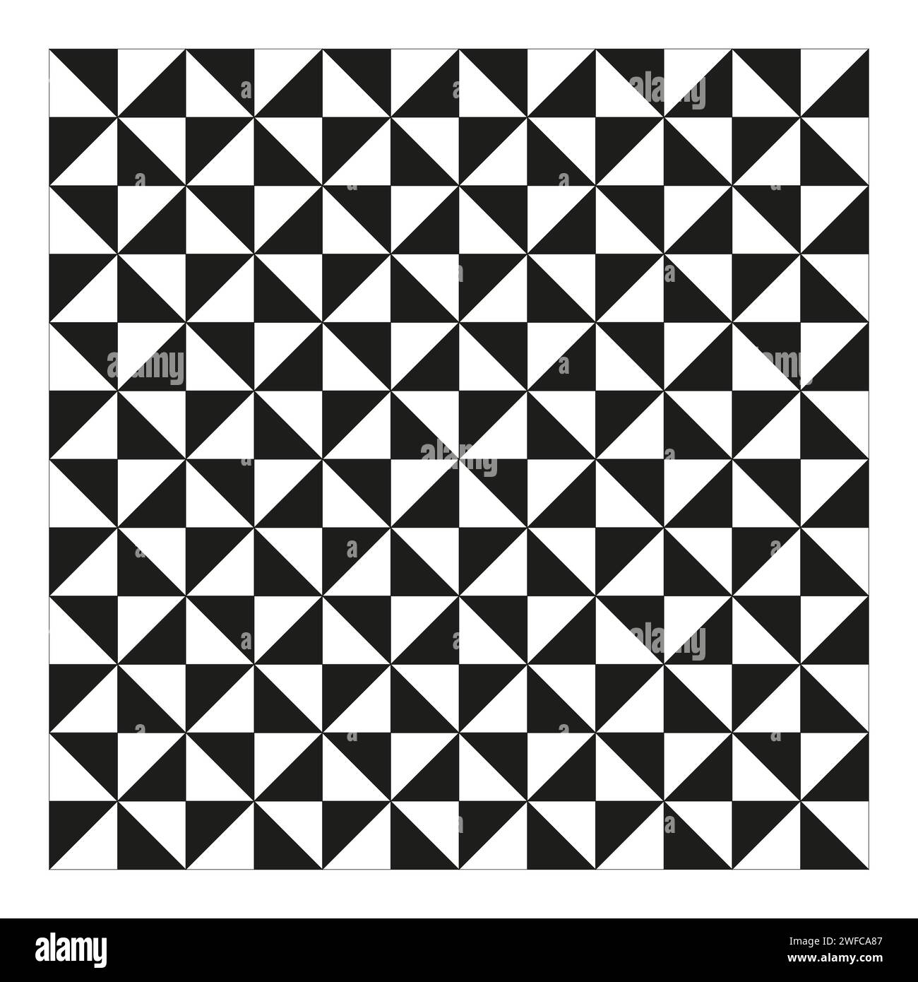 Contemporary Pattern For Fabric Design Geometric Background Vector Illustration Stock Image