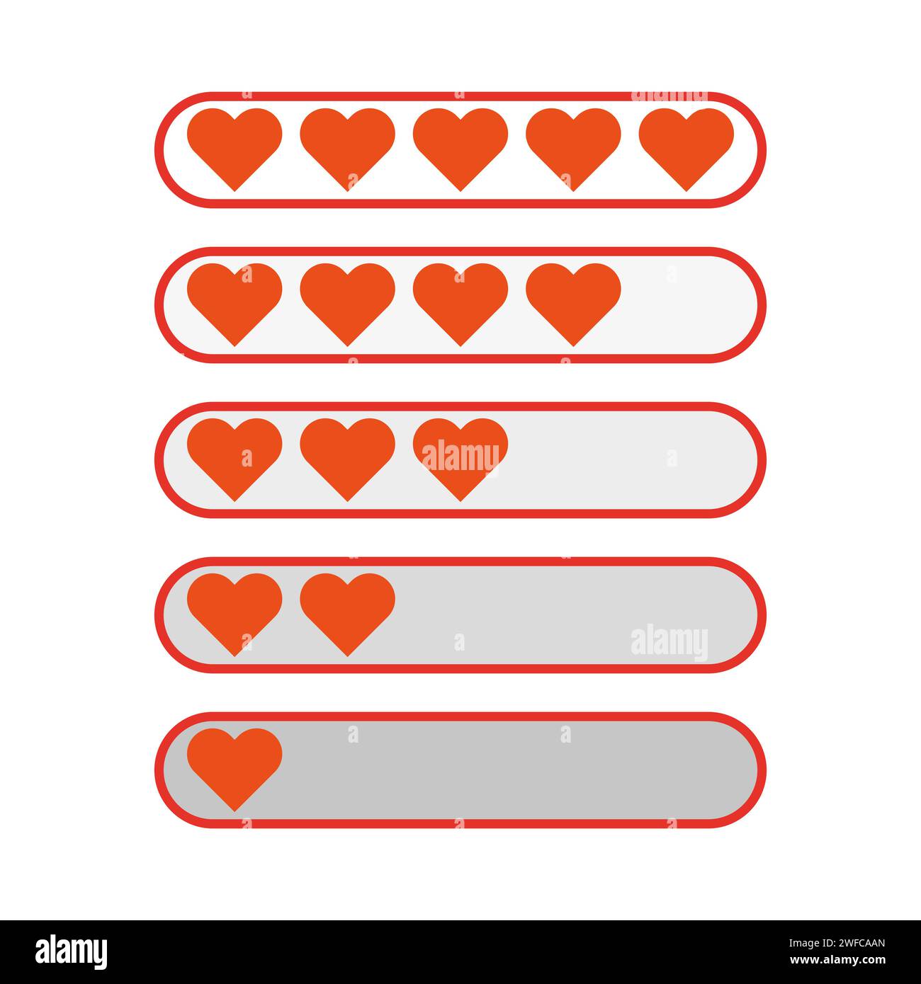 Star rating scale vector vectors hi-res stock photography and images ...