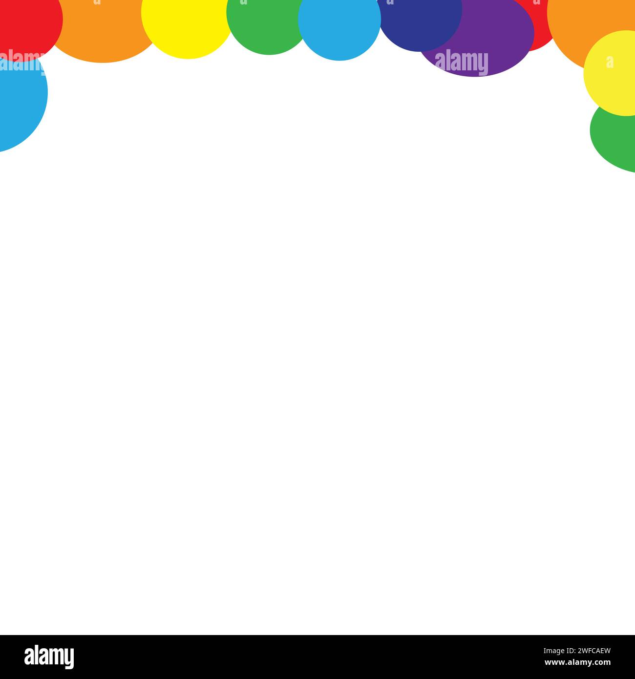 frame balloons for concept design. Invitation card design. Celebrate ...
