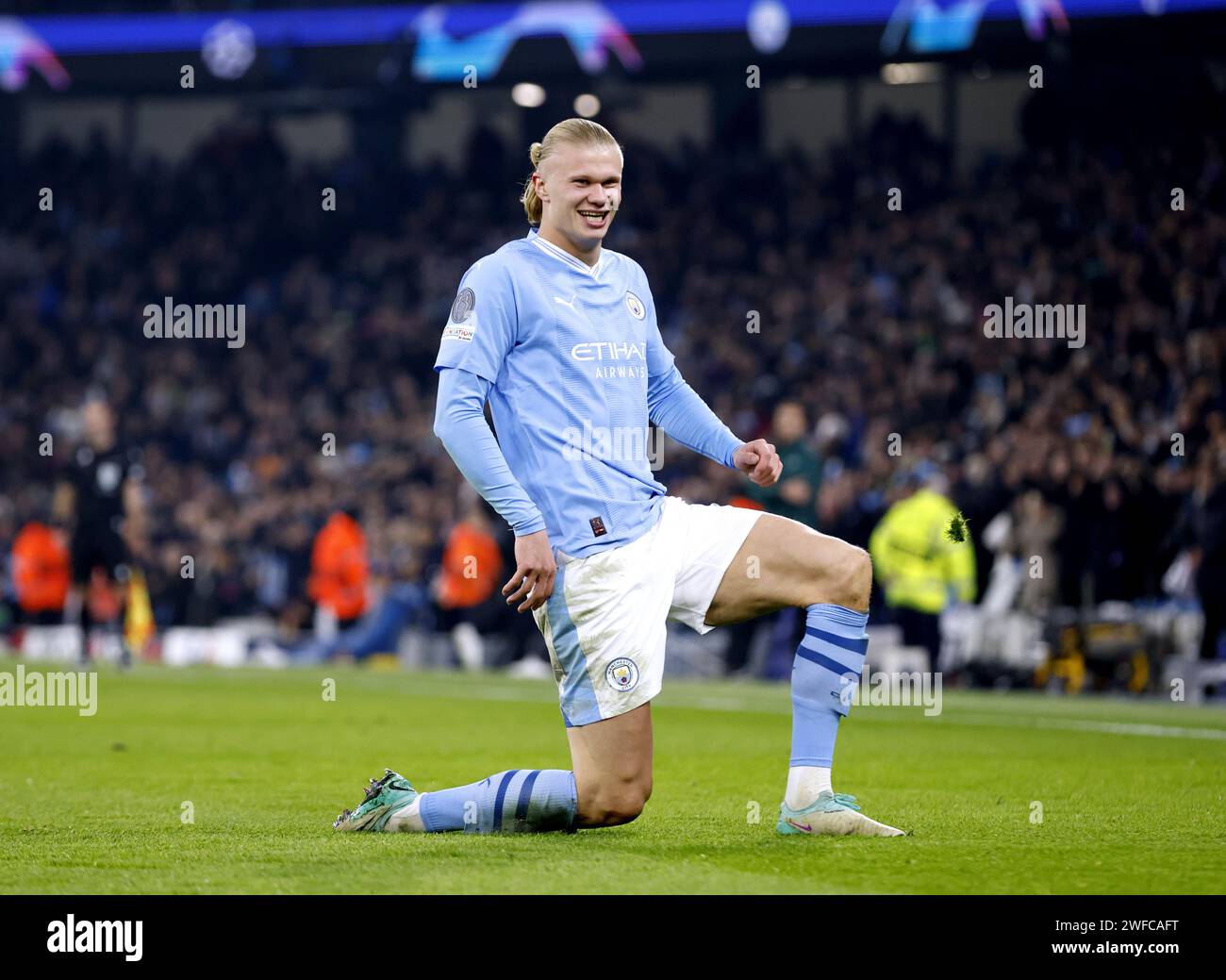 File photo dated 07-11-2023 of Manchester City's Erling Haaland ...