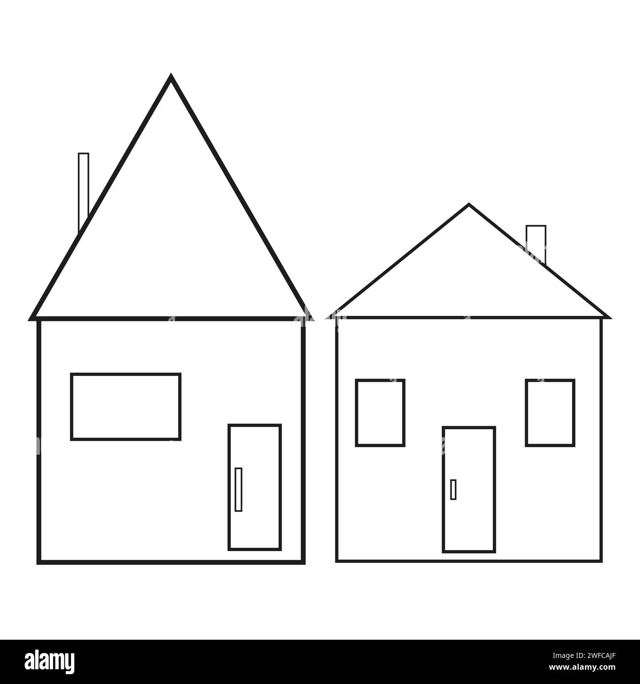 State office illustration vector Cut Out Stock Images & Pictures - Alamy