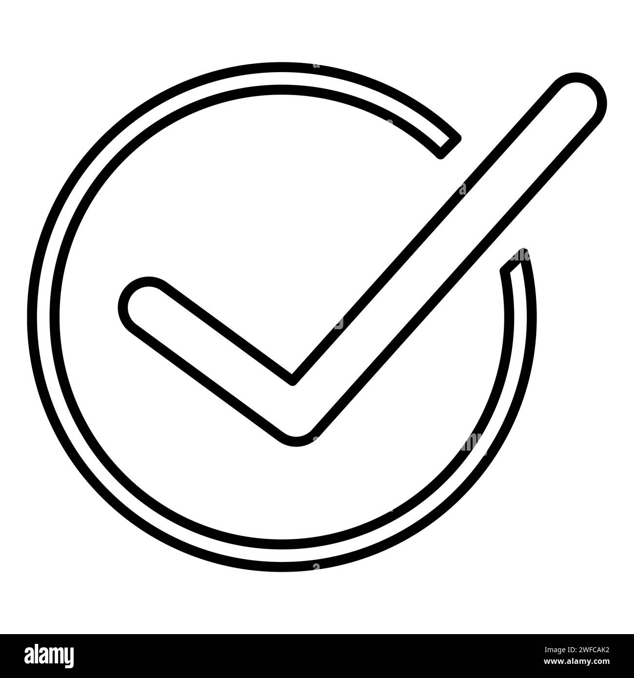 Checkmark right icon. Tick icon. Checkmark icon. Checkbox icon. Vector ... Checkmark right icon. Tick icon. Checkmark icon. Checkbox icon. Vector ...