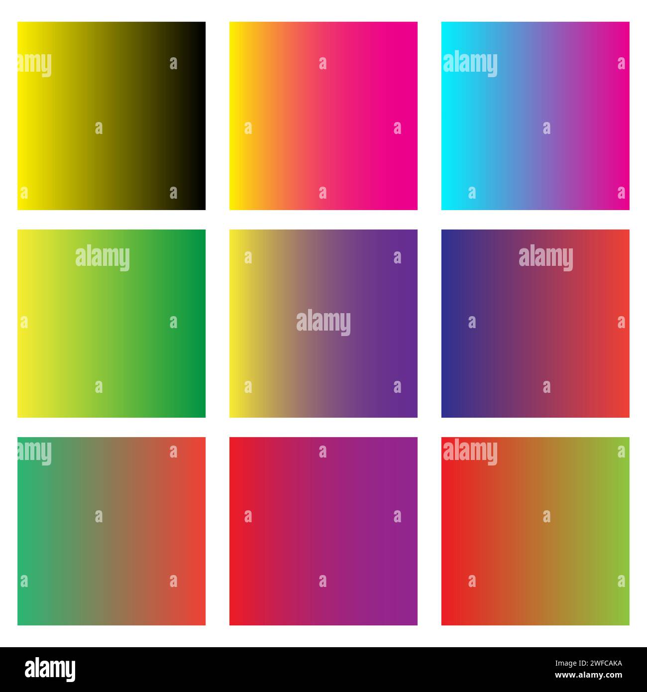 Multi-colored palette squares. Vector illustration. stock image. EPS 10 Stock Vector Image & Art ...