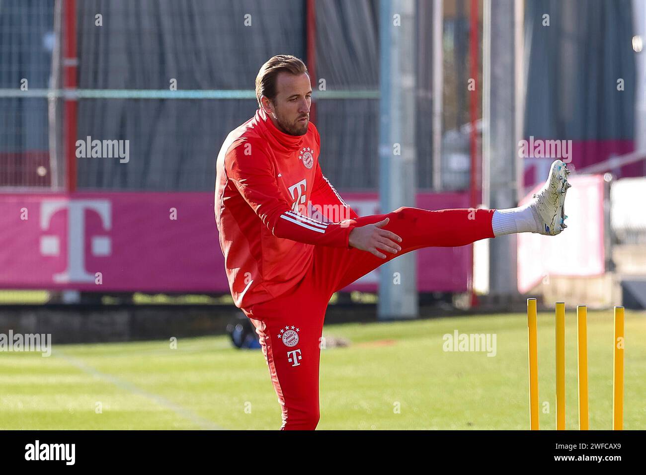 Muenchen, Deutschland. 30th Jan, 2024. Harry Kane (FC Bayern Muenchen ...