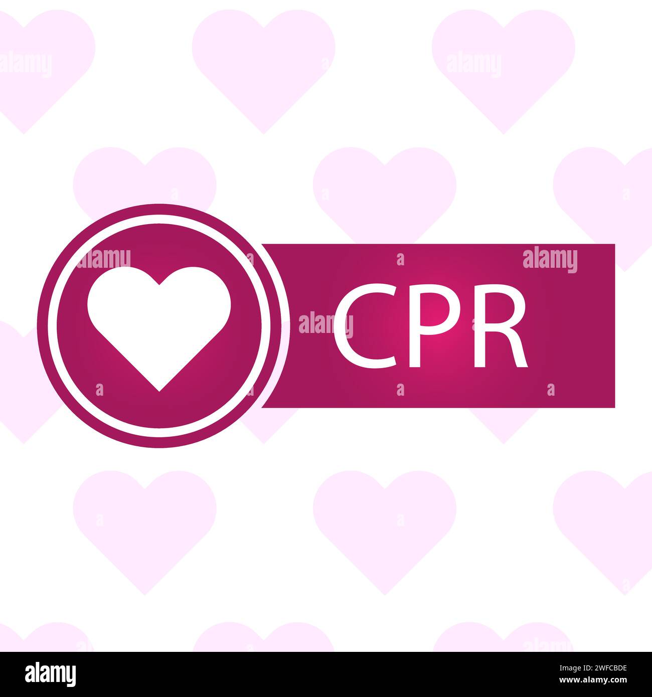 Cpr text Stock Vector Images - Alamy