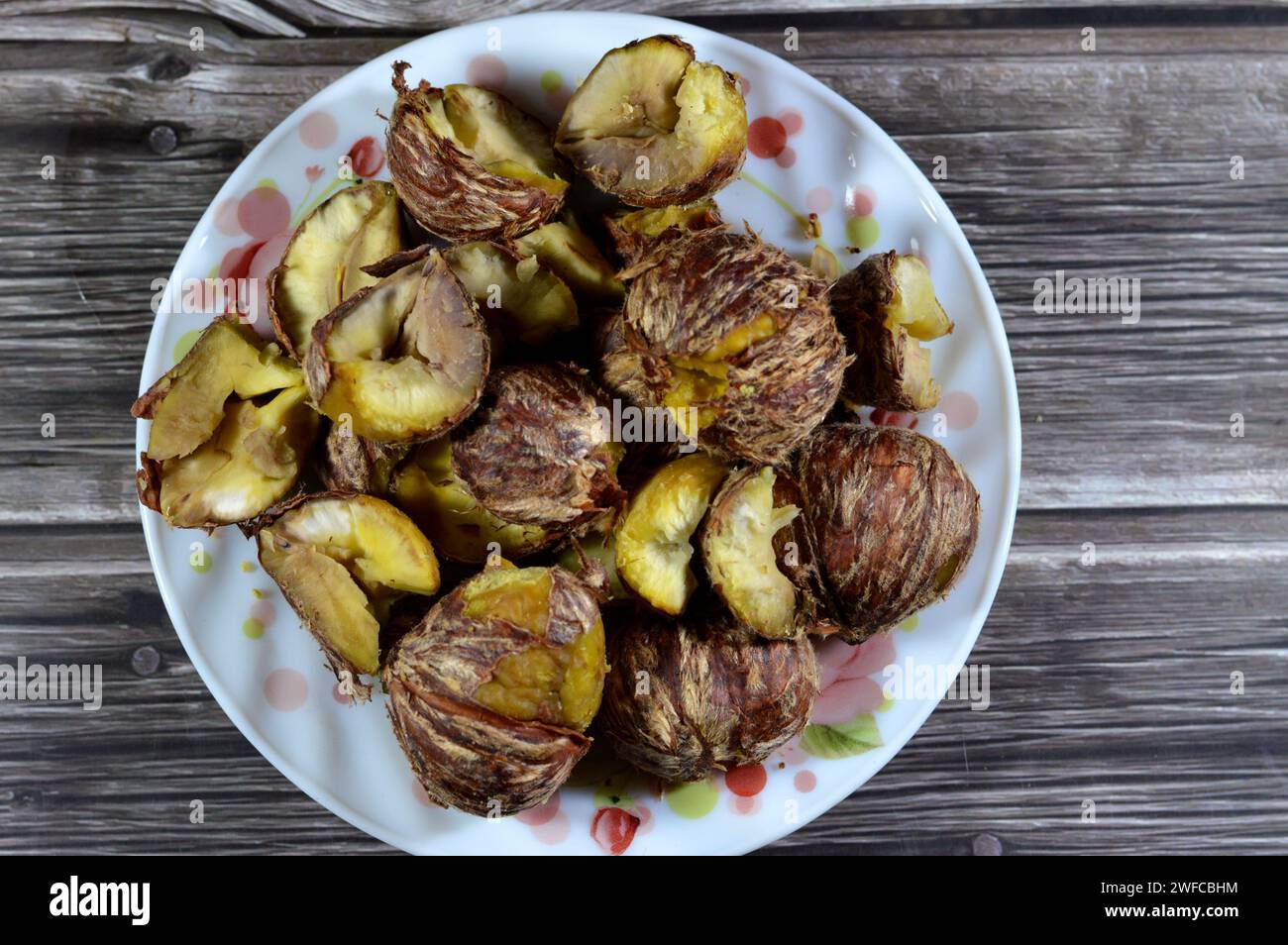 Chestnuts, the deciduous trees and shrubs in the genus Castanea, in the ...