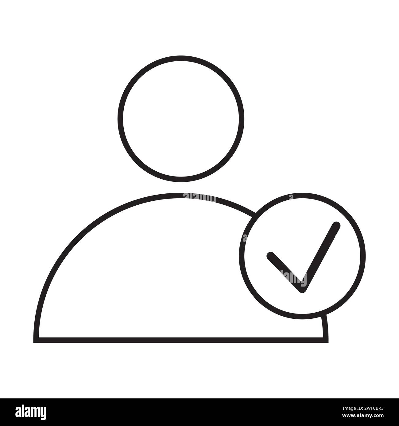 Checkmark man hi-res stock photography and images - Alamy