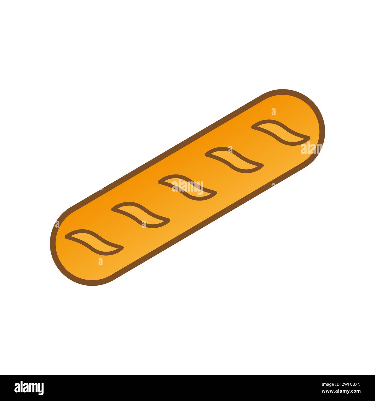 Cartoon baguette hi-res stock photography and images - Alamy