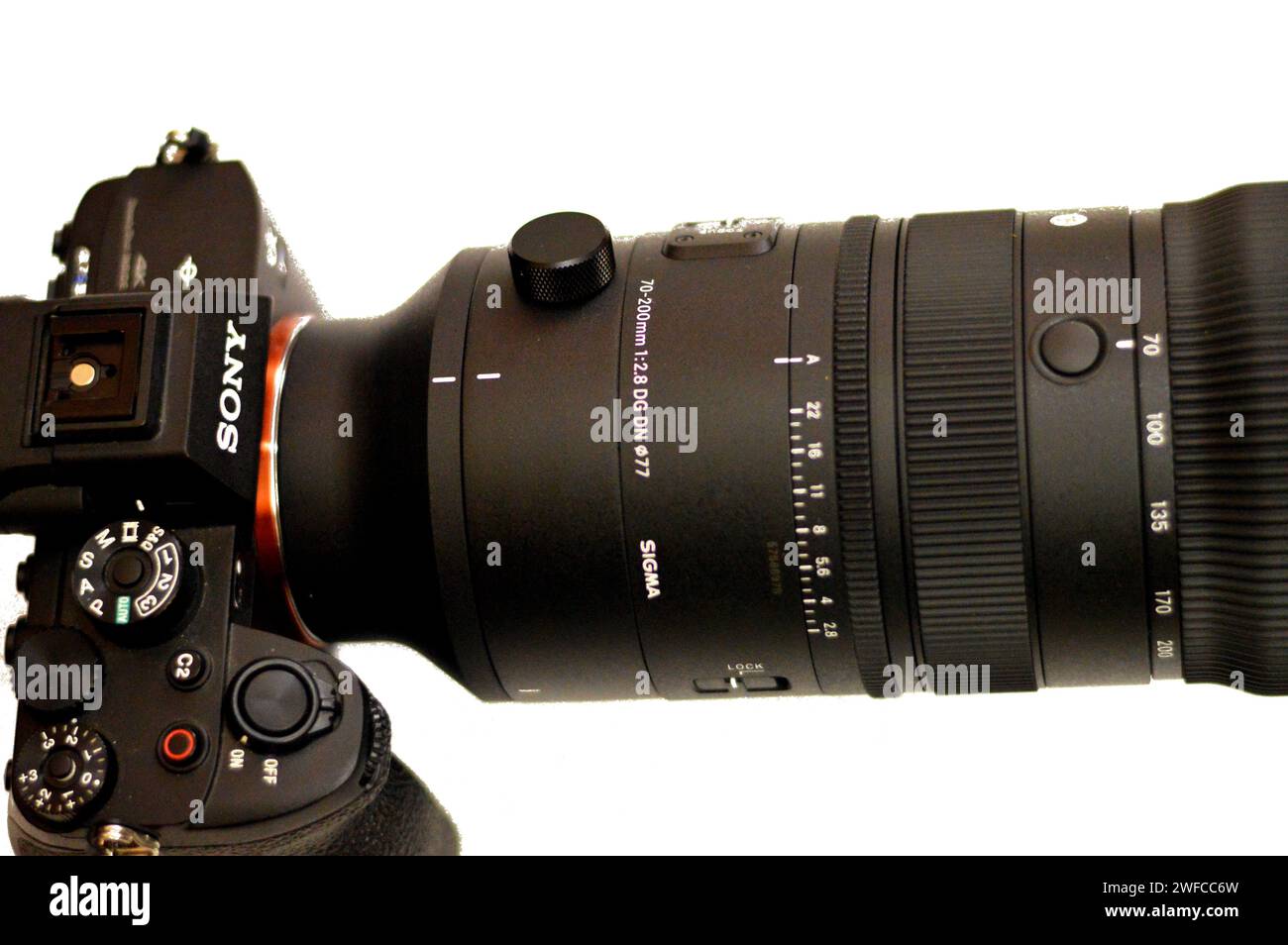 Cairo, Egypt, January 25 2024: Sigma 70-200mm f: 2.8 DG DN OS Sports ...