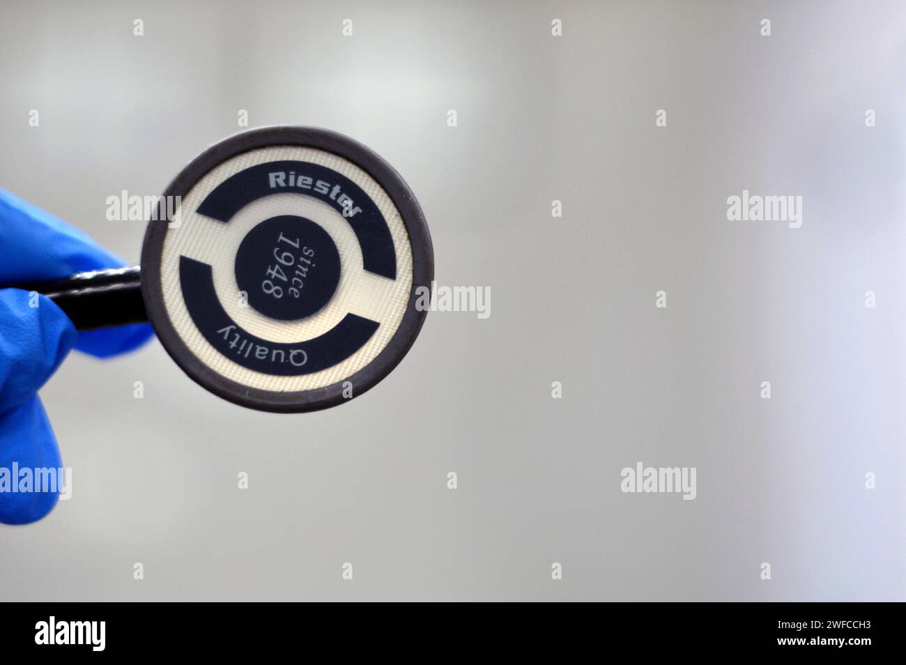 Cairo, Egypt, January 20 2024: Riester's classic stethoscope, for use ...