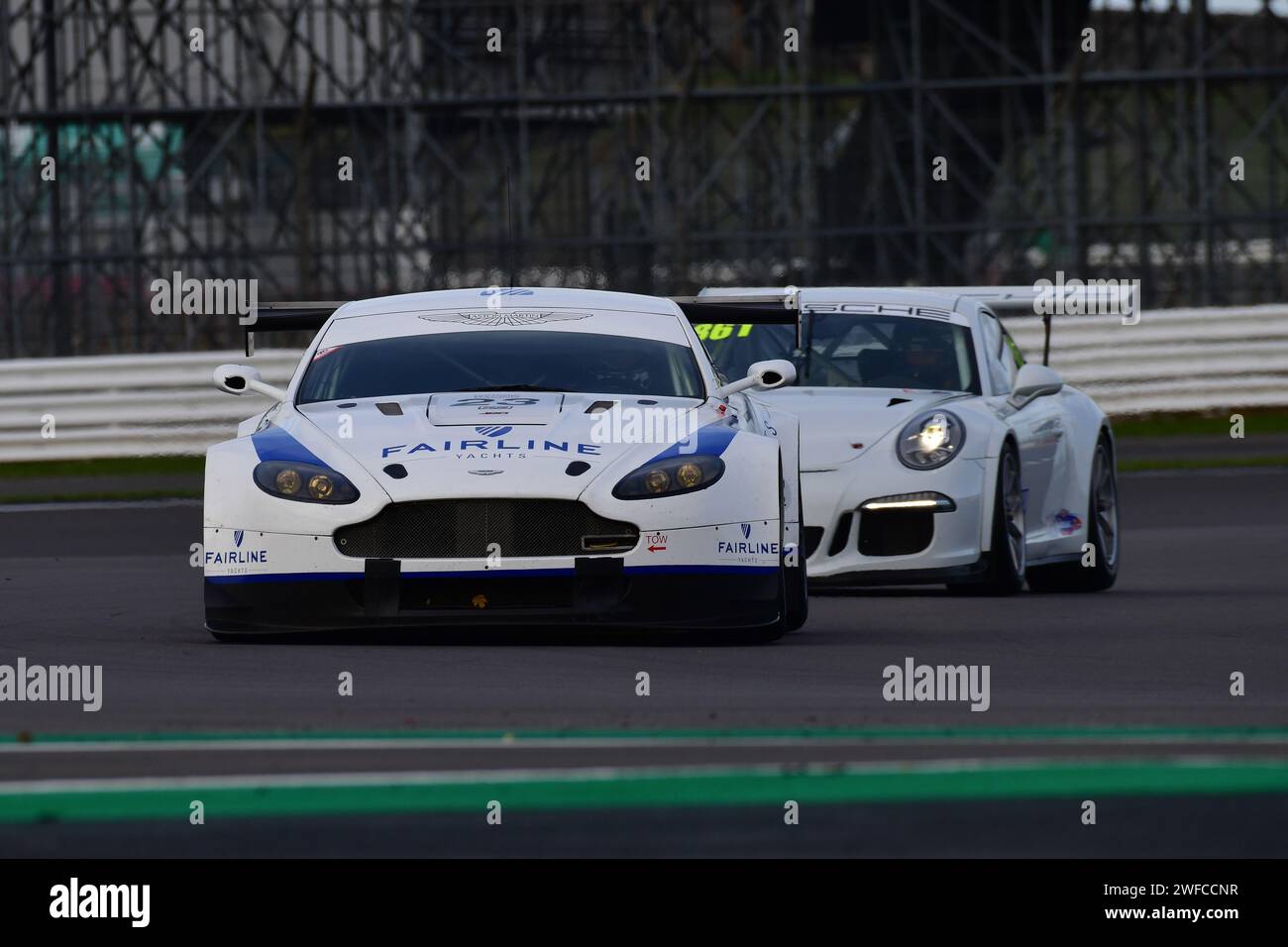 Rob Fenn, Paul Whight, Aston Martin Vantage GT2, Motor Racing Legends ...
