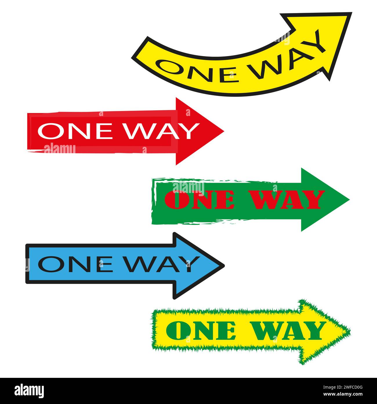 10 road one Cut Out Stock Images & Pictures - Alamy