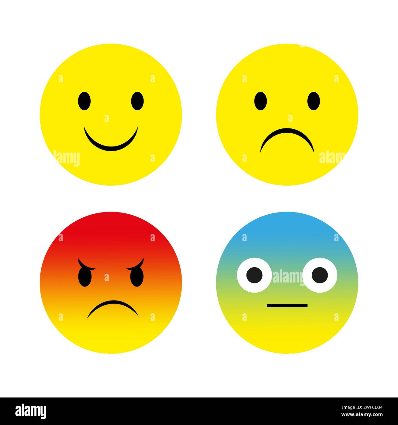 Smilies vectors hi-res stock photography and images - Alamy