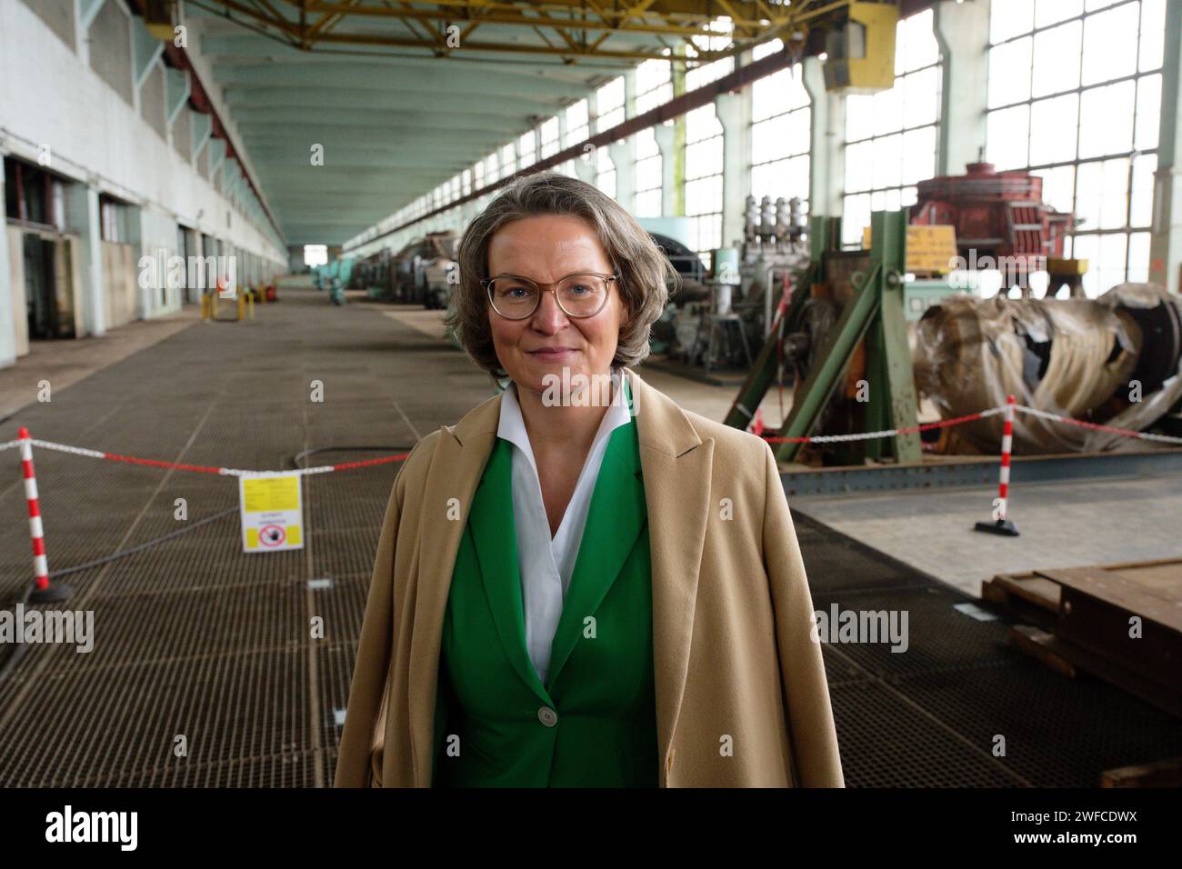 Grevenbroich, Germany. 30th Jan, 2024. Ina Scharrenbach (CDU), Minister ...