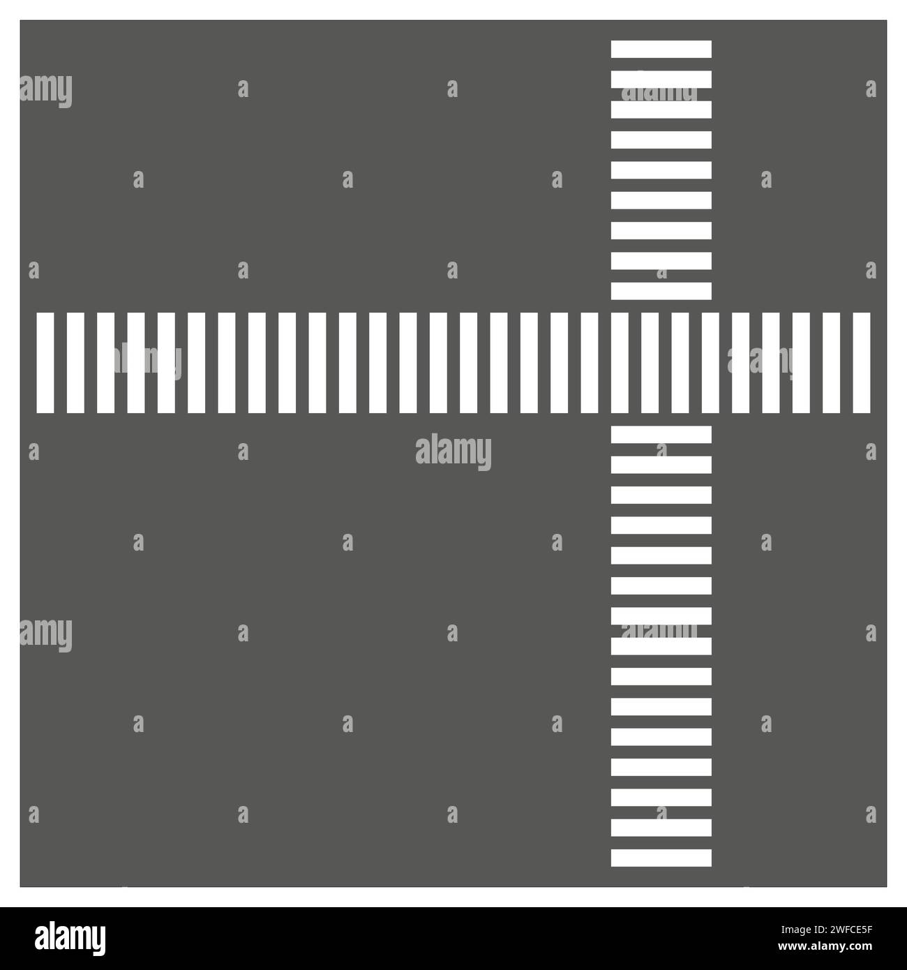 Pedestrian crossings Stock Vector Images - Alamy