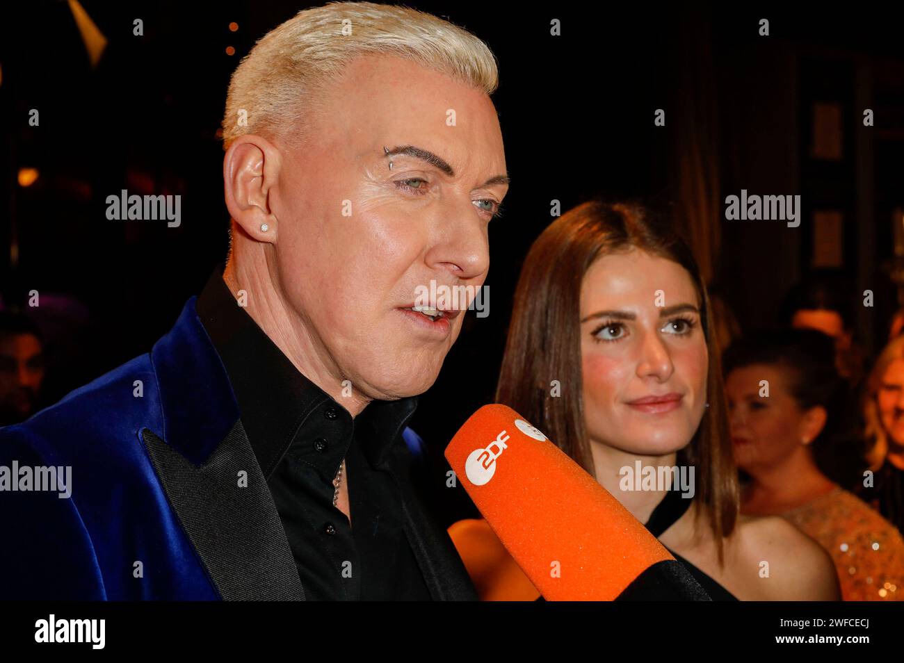 H.P. Baxxter mit Partnerin Sara bei der 23. Lambertz Monday Night 2024 ...