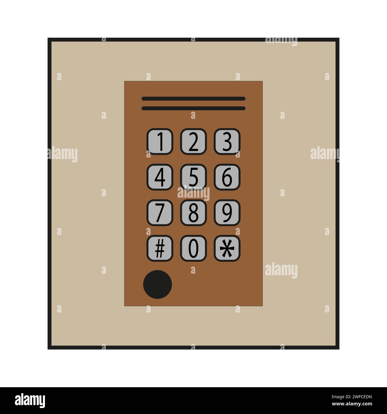 intercom icon. Phone icon. Vector illustration. Stock Image. EPS 10 Stock Vector Image & Art - Alamy