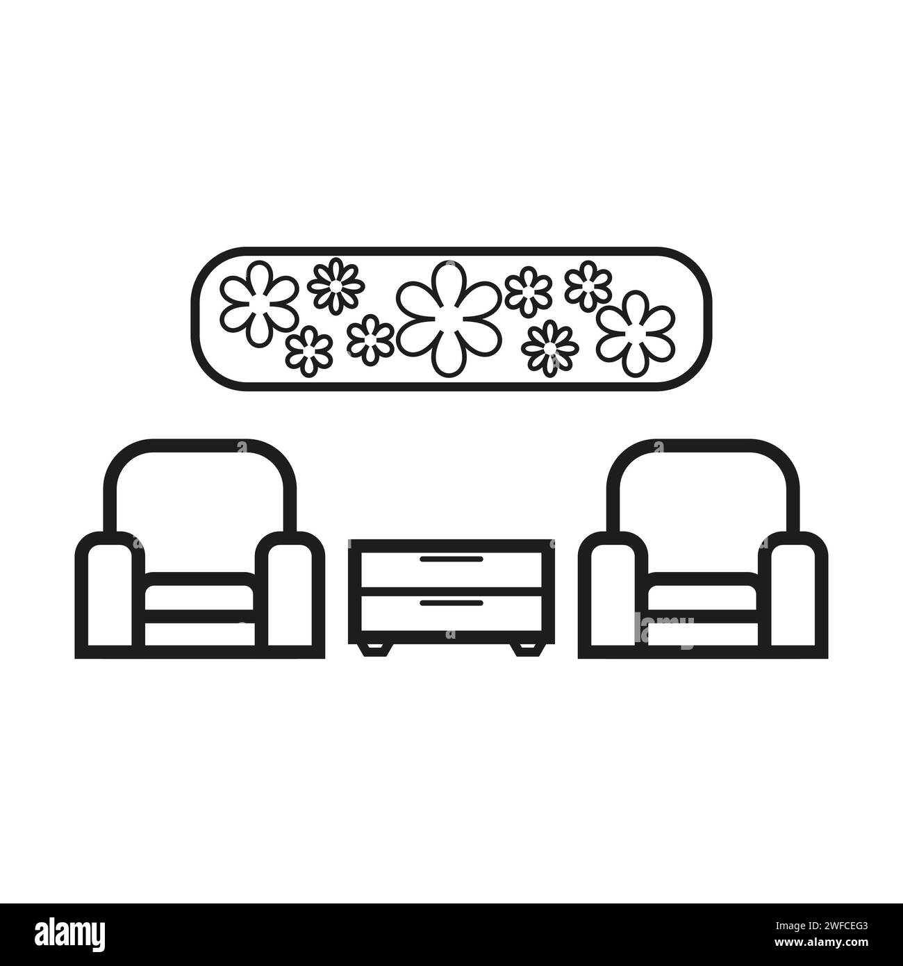 Chair reclining Stock Vector Images - Alamy