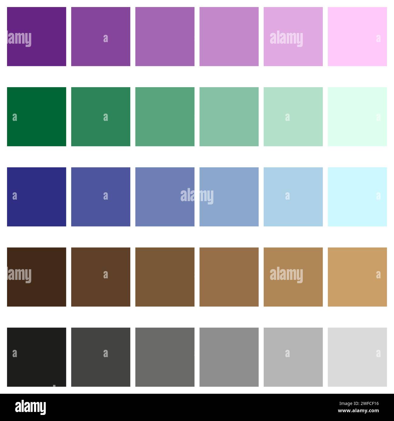 Color palette squares. Color palette. Vector illustration. EPS 10 Stock ...