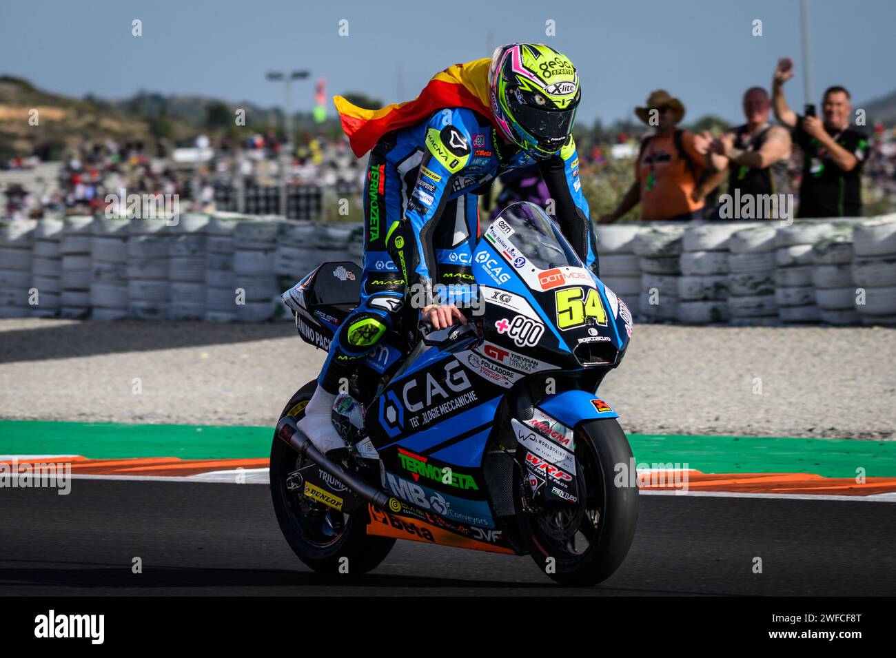 Motogp spain flag hi-res stock photography and images - Alamy