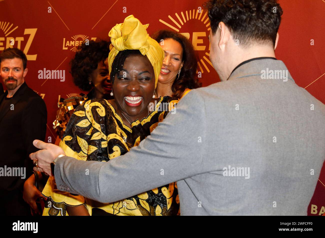 Auma Obama bei der 23. Lambertz Monday Night 2024 im Alten Wartesaal ...