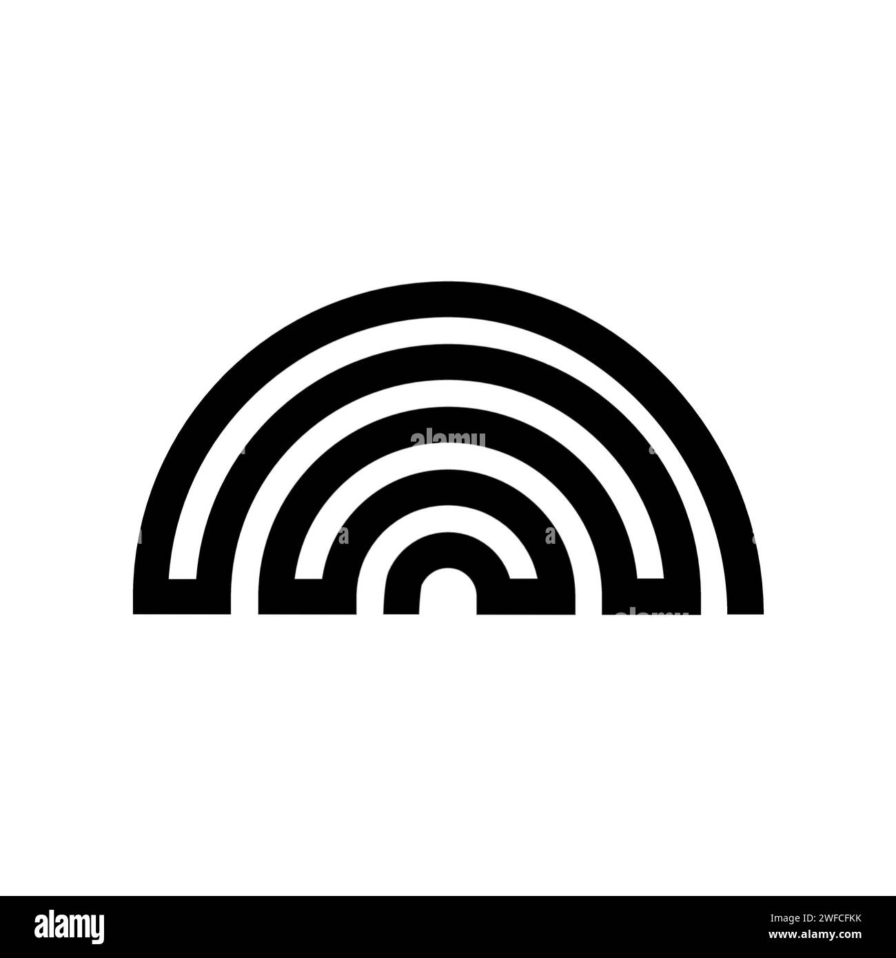 Arch maze. Business success strategy. Kids puzzle. Vector illustration ...