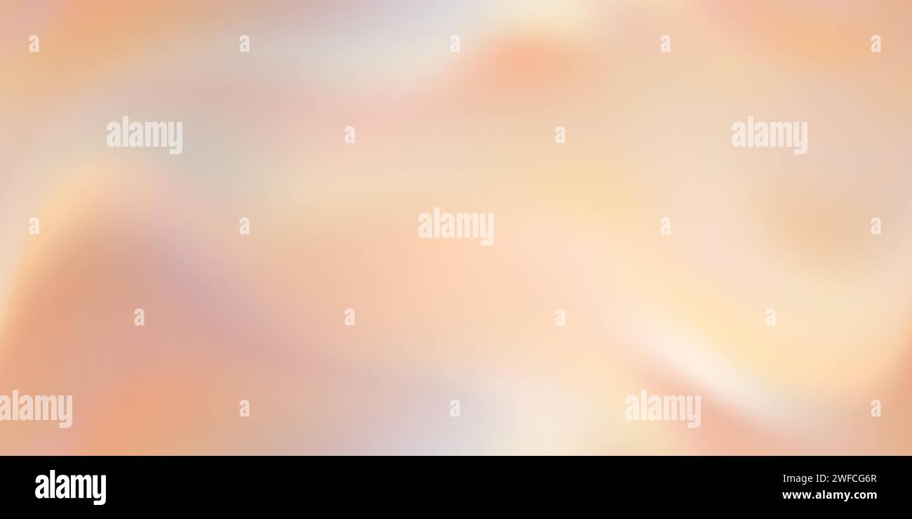 Peach pearl holographic seamless pattern. Minimalist pastel background ...
