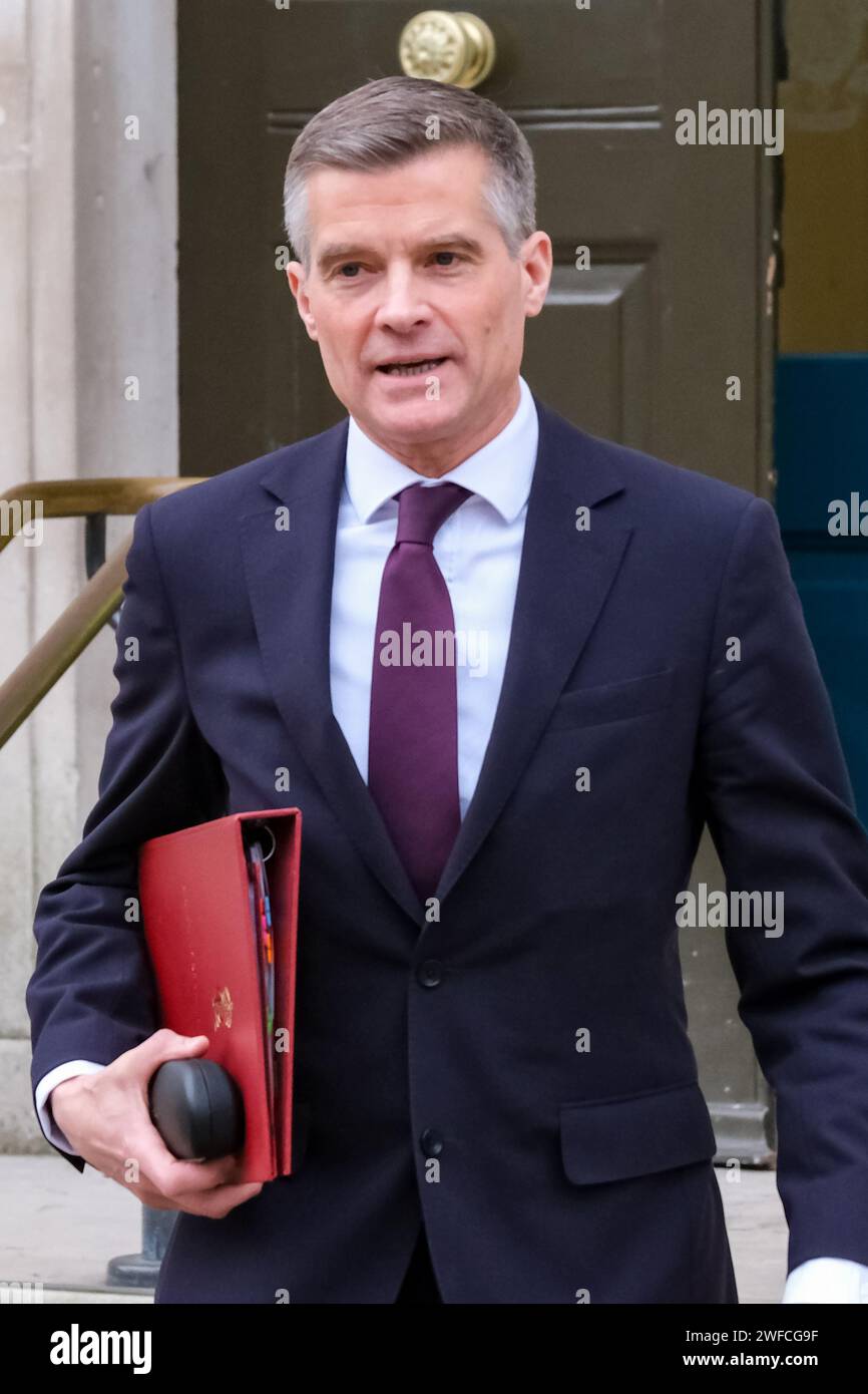 London, UK. 30th January, 2024. Mark Harper MP, Secretary of State for ...
