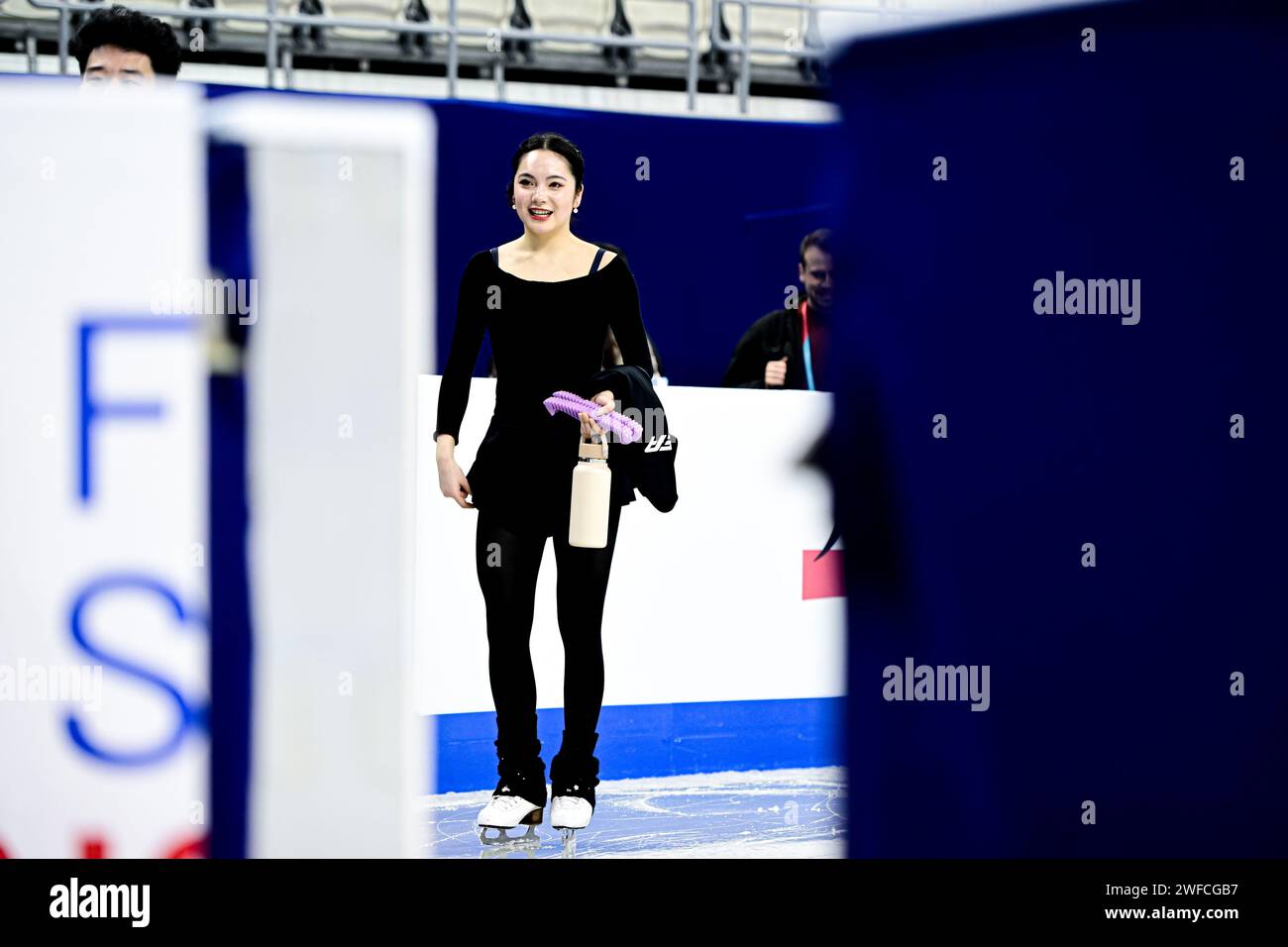 Shanghai, China. 30th Jan, 2024. Hannah LIM & Ye QUAN (KOR), during Ice ...