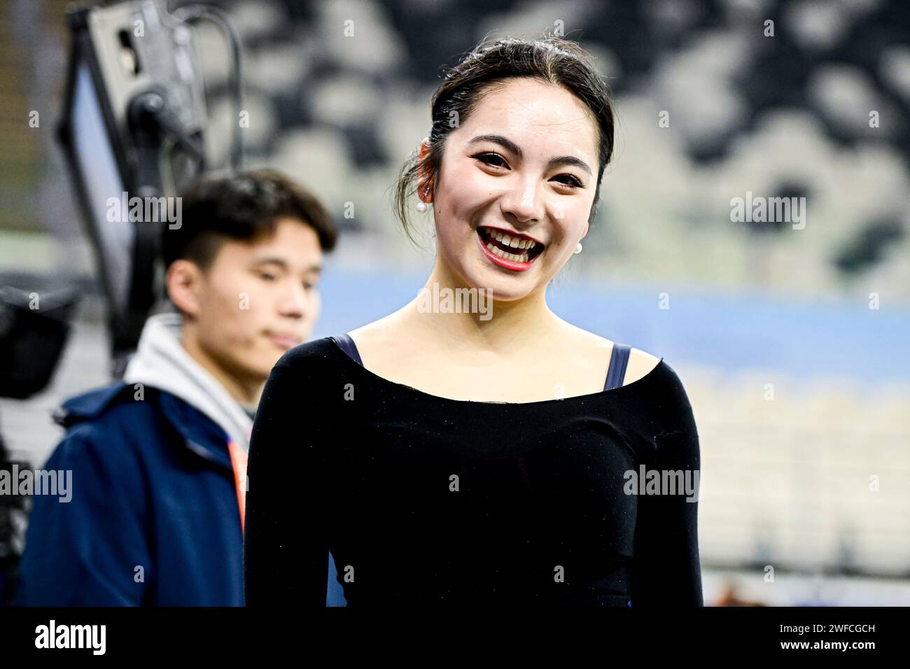 Shanghai, China. 30th Jan, 2024. Hannah LIM & Ye QUAN (KOR), during Ice ...