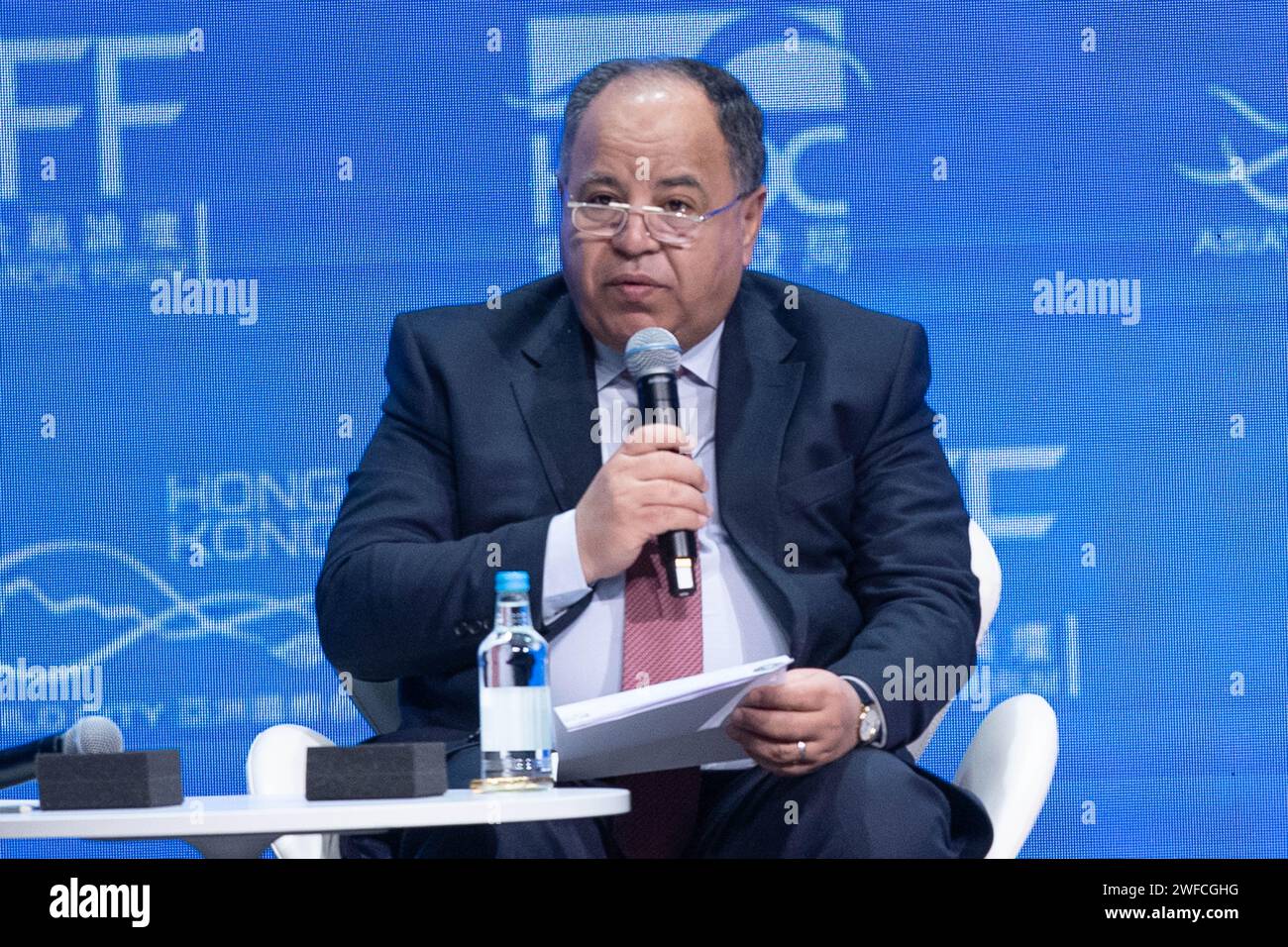 Mohamed Maait, Minister of Finance, Egypt, attends the 17th Asian ...