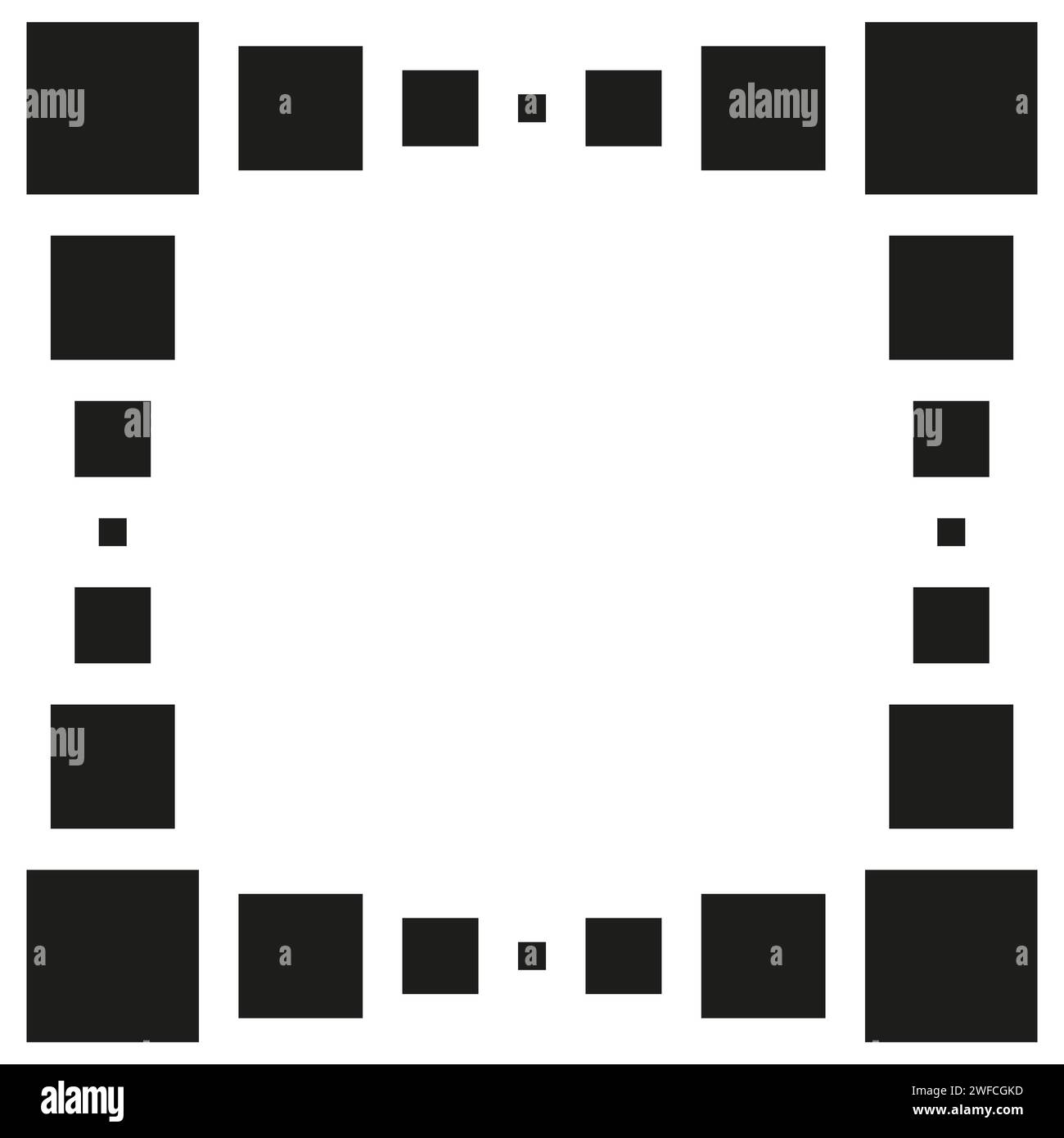 Abstract irregular rectangular grid Cut Out Stock Images & Pictures - Alamy