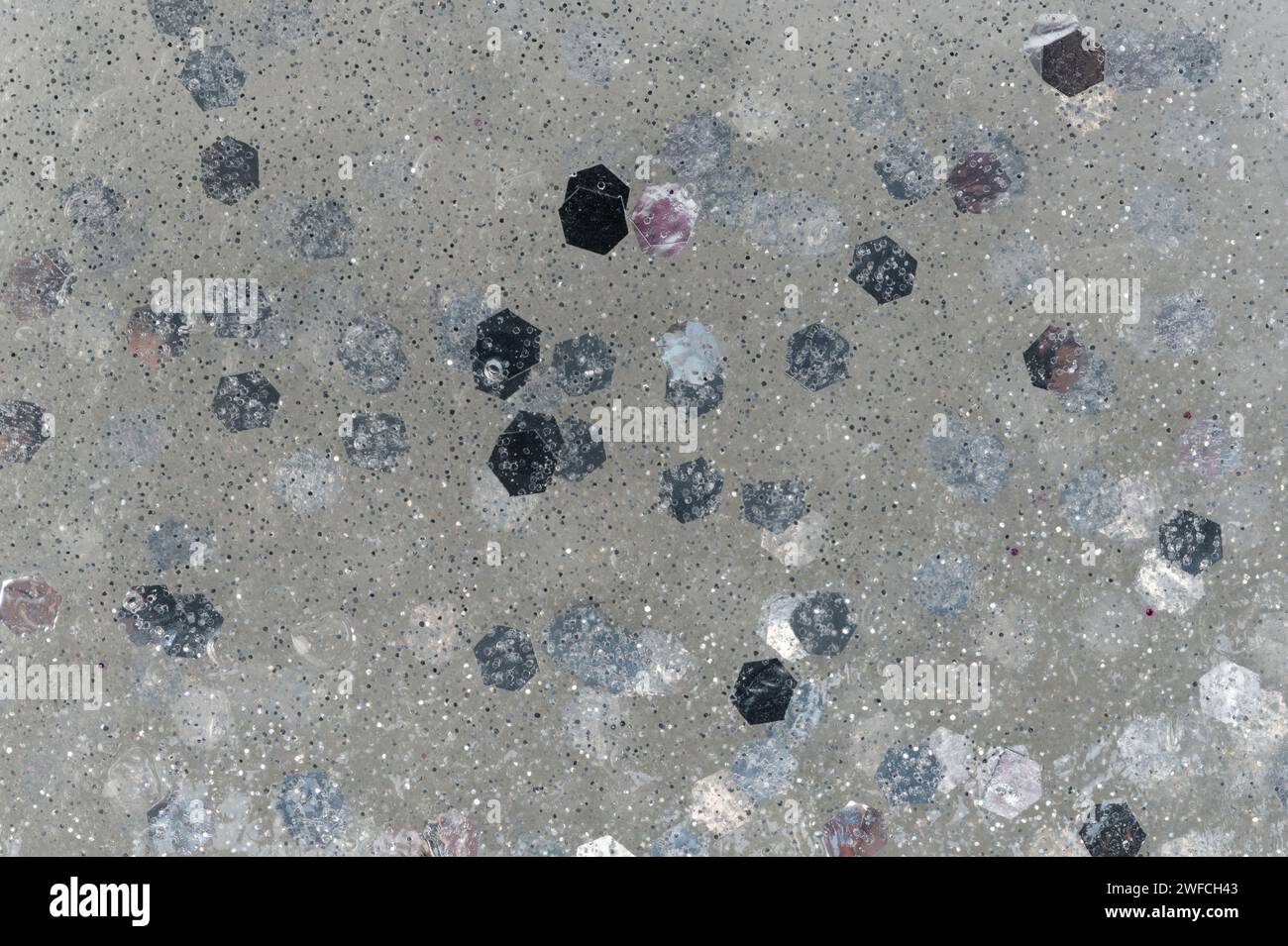 Pattern of grey color slime background macro close up view Stock Photo ...