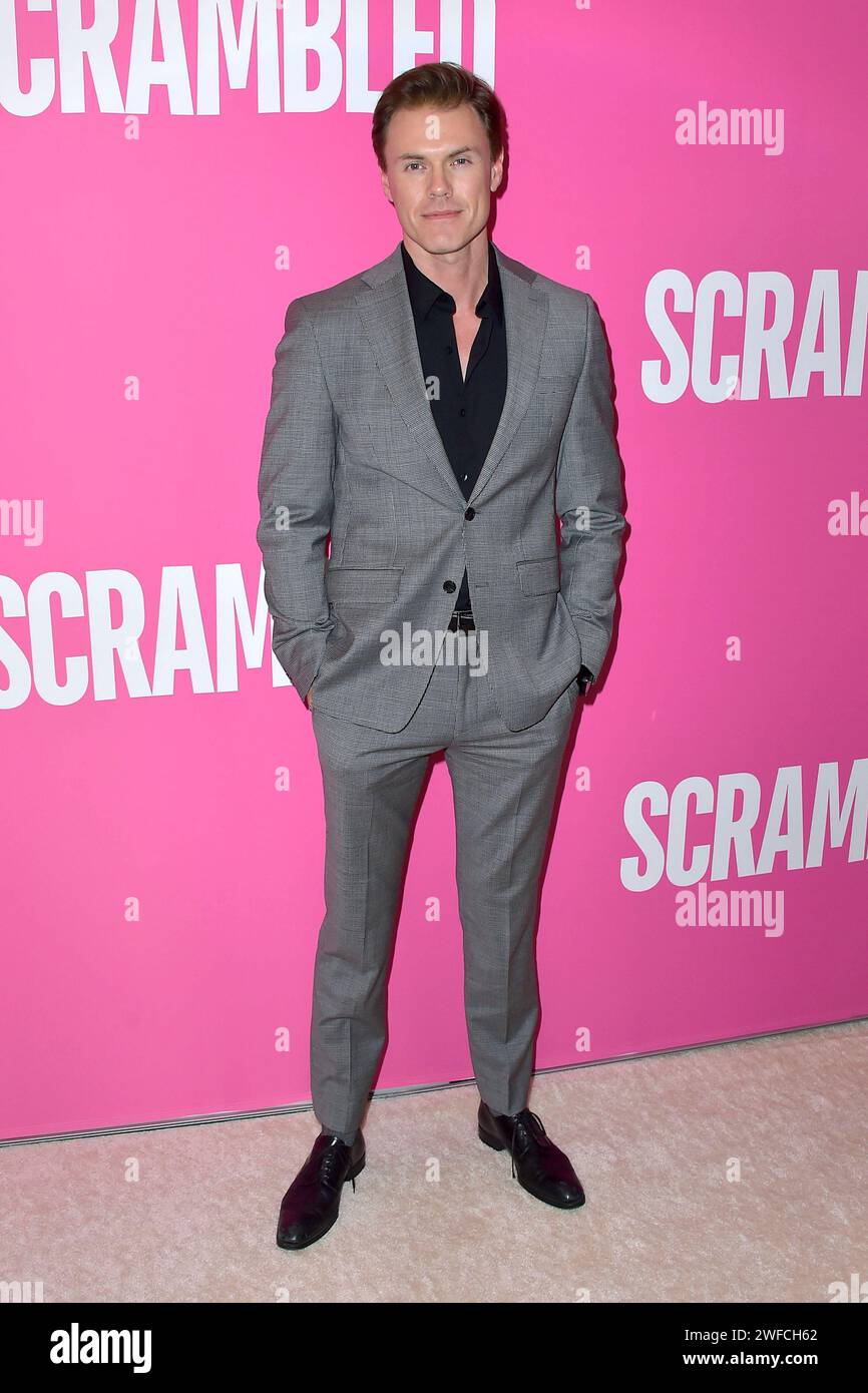 Blake Cooper bei der Premiere des Kinofilms Scrambled im AMC Westfield ...
