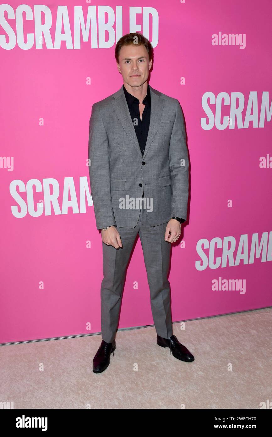 Blake Cooper bei der Premiere des Kinofilms Scrambled im AMC Westfield ...