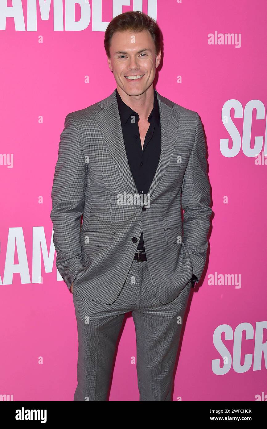 Blake Cooper bei der Premiere des Kinofilms Scrambled im AMC Westfield ...