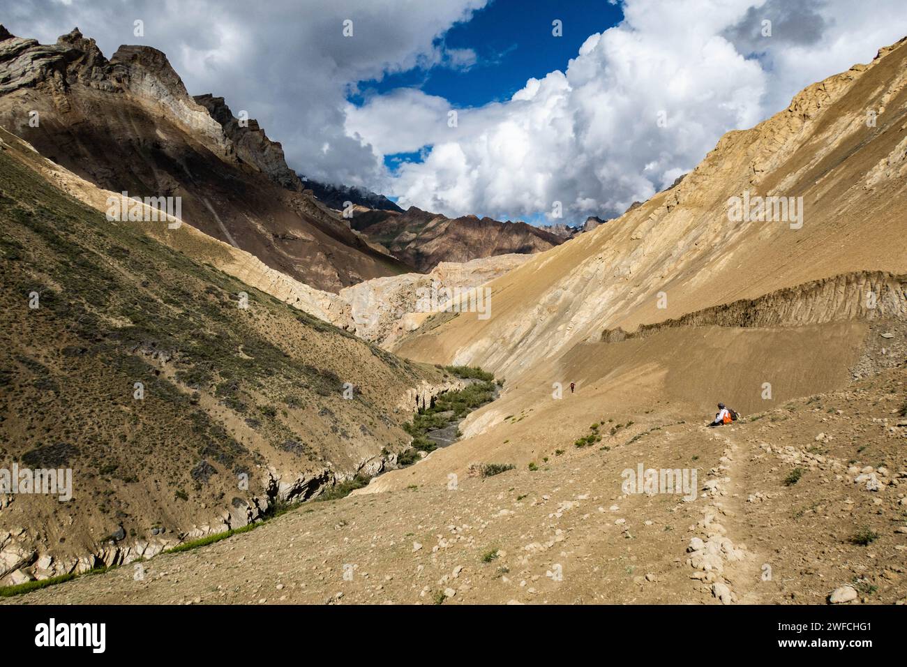 Trekking from Lingshed Sumdo, Zanskar Range, Ladakh, Jammu & Kashmir ...