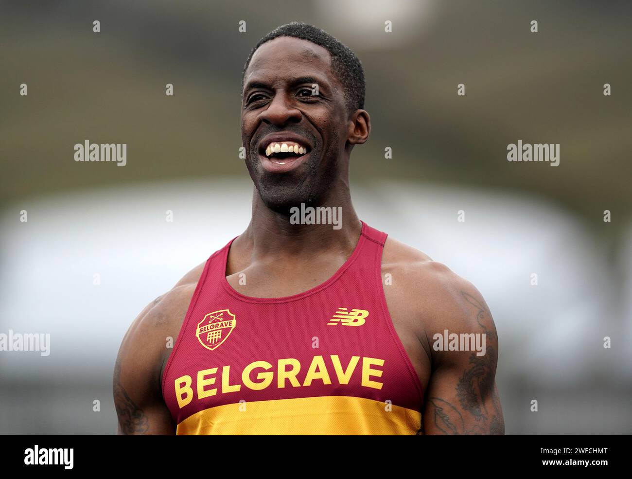 File photo dated 25-06-2021 of Dwain Chambers during the men's 100m ...