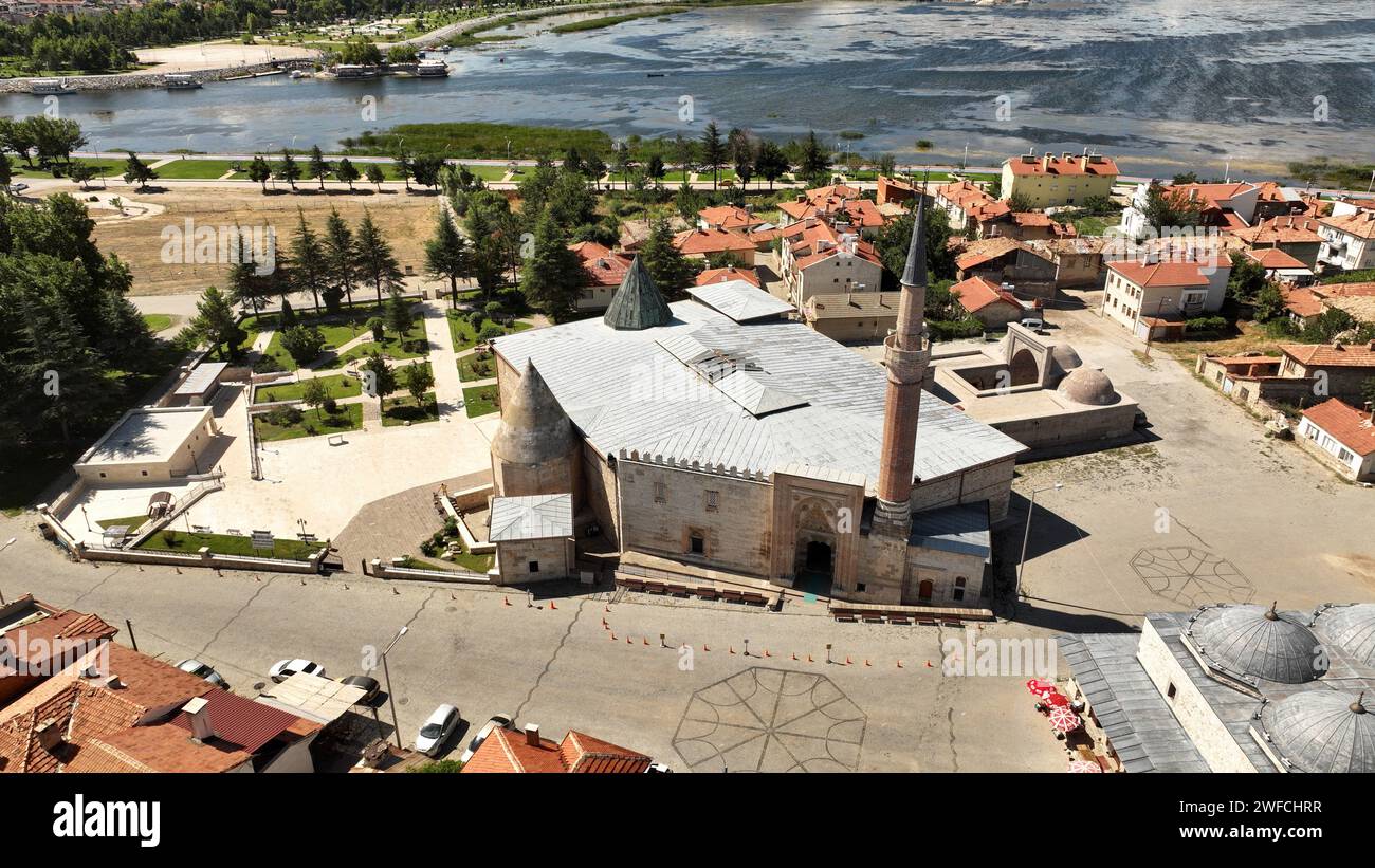 Esrefoglu Mosque was built in the 13th century. The mosque is one of ...